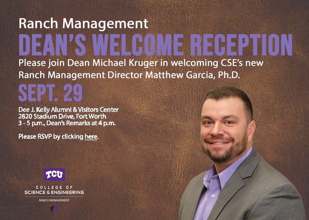 Announcements | TCU Ranch Management | College of Science & Engineering